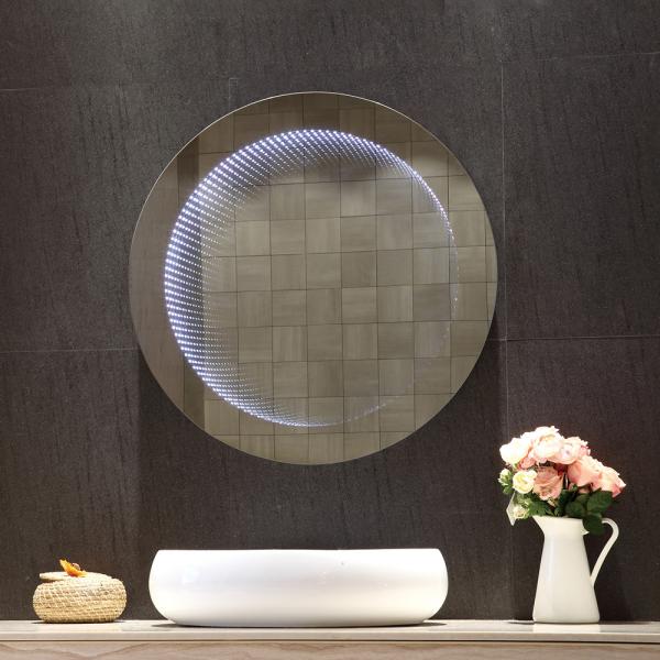 Quality 80cm Diameter Wall Mounted RGB Multi-color Changing 3D LED Infinity Mirror for for sale
