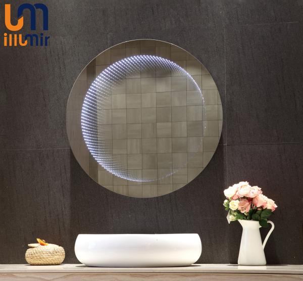 Quality 3 Years Limited Guarantee Interior Wall Decoration Round Shaped 3D LED Lighted for sale