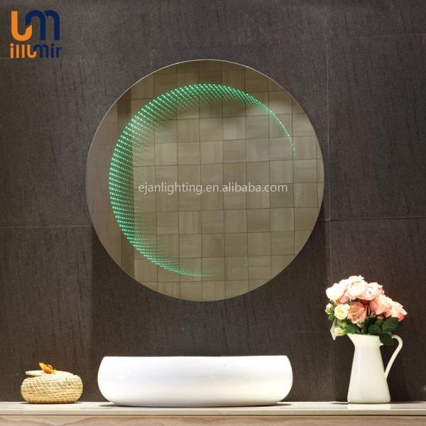 Quality 3 Years Limited Guarantee Interior Wall Decoration Round Shaped 3D LED Lighted for sale