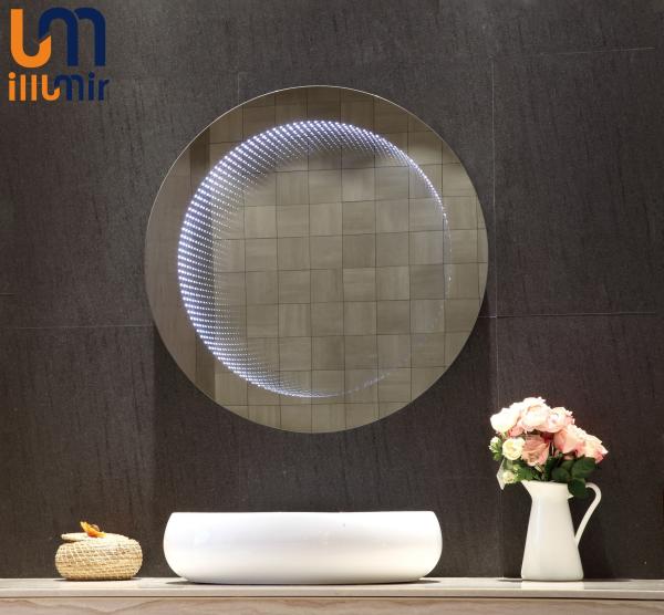 Quality Voltage 50/60Hz Magic Smart 3D LED Lighted Infinity Mirror with Rectangle Shape for sale