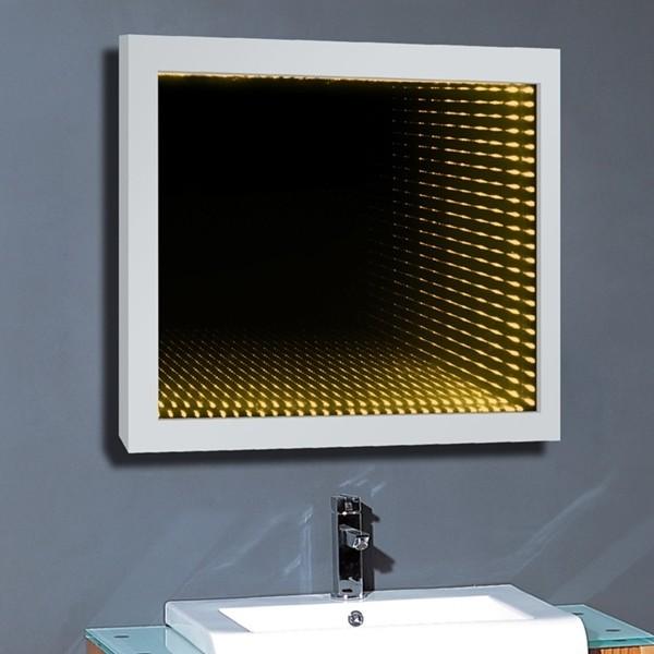 Quality Motion Sensor Switch LED Infinity Light Bathroom Mirror with Custom Easy for sale