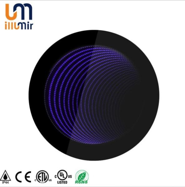 Quality UL ETL CUL ETL CE Certified LED Infinity Round Decorative Wall Mirror for Luxury for sale