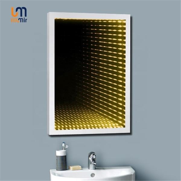 Quality UL ETL CUL ETL CE Certified LED Infinity Round Decorative Wall Mirror for Luxury for sale