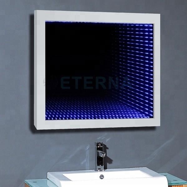 Quality Wall Mounted 3D Infinity Mirror with LED Lights and 1 Bag Installation Screws for sale