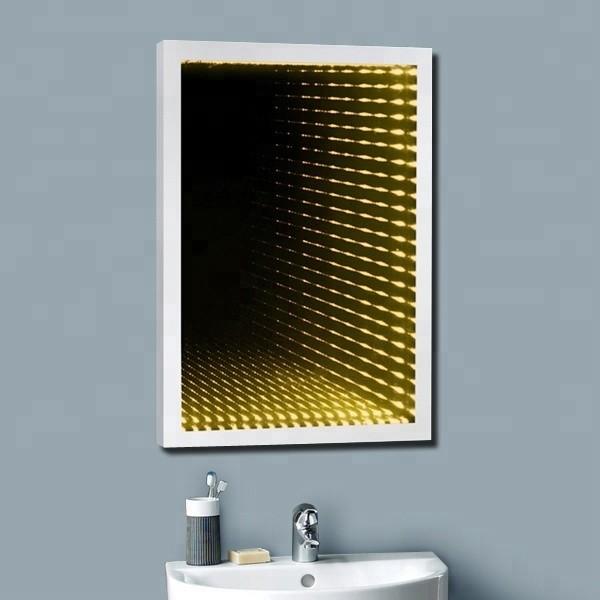 Quality Wall Mounted 3D Infinity Mirror with LED Lights and 1 Bag Installation Screws for sale