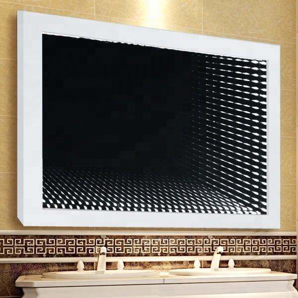 Quality Wall Mounted 3D Infinity Mirror with LED Lights and 1 Bag Installation Screws for sale