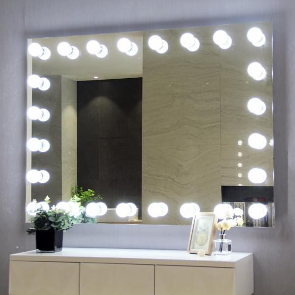 Quality Smart Vanity Hollywood Tabletop Beauty Mirror with Dimmable LED and 3 Years for sale