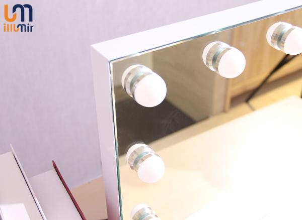 Quality Adjustable Hollywood Lighted Mirror for Makeup Vanity 10-24 Bulbs Aluminum Frame for sale