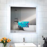 China Rectangle Wall Mounted Smart TV Mirror Defogger Space Saving High Visibility for sale