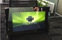 China Rectangle Wall Mounted Smart TV Mirror Defogger Space Saving High Visibility for sale