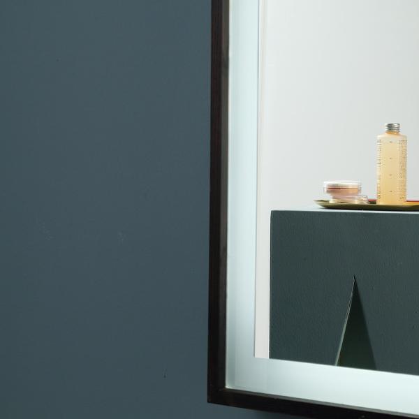 Quality Dimmable Lighting Full Length Bedroom Mirror Moisture Resistant Copper Free for sale