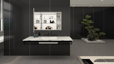 Cina Armadio specchio LED bagno Vanity Set per Luxury Commercial Hotel Center di Eterna in vendita