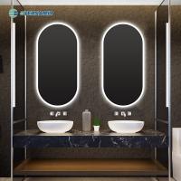 China Lighting Defogging Touch Function LED Bathroom Mirror with Magnifying Feature for sale