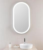 China Lighting Defogging Touch Function LED Bathroom Mirror with Magnifying Feature for sale