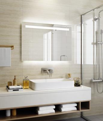 Cina Lenti d'argento Materiale Moderno Specchio intelligente a muro con interruttore tattile Ovale 60cm 3 in vendita