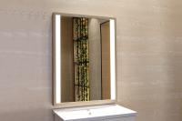 China Wall Mounted Framed LED Mirror with Touch Switch and High Output Lighting Source for sale