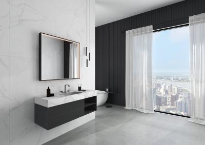 China Op maat gemaakte maat 2023 High Output 2835 SMD Touch Screen LED Hotel Badkamer Vanity Mirror Te koop