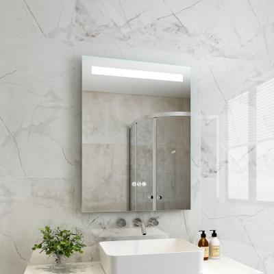 China Espelho de maquiagem LED montado na parede do banheiro com LEDs SMD de alta potência e estilo de design moderno à venda