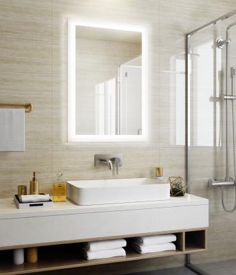 Touch Sensor Smart Led Bathroom Mirror Erosion Resistant Power Saving