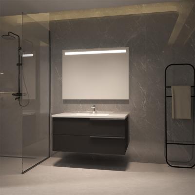 China Intuitive Touch Large Led Bathroom Mirror Moisture Proof For Hotels for sale