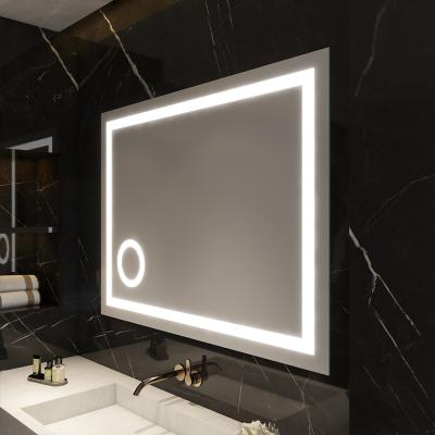 Cina Luminosità regolabile Specchio a LED personalizzato Stile senza ornamenti Efficienza energetica in vendita