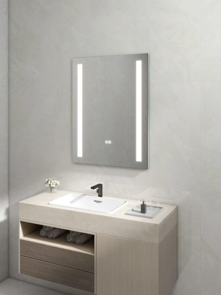 Quality Anti Rust Clear Led Bathroom Cabinet With Mirror Customizable Adjustable Lighting for sale