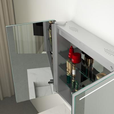 China Dimmable Brightness Lighted Medicine Cabinet Sharp Imaging Convenient For Makeu for sale