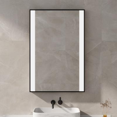 China Unadorned Style Modern Bathroom Mirror With Lights For Home And Hotel for sale