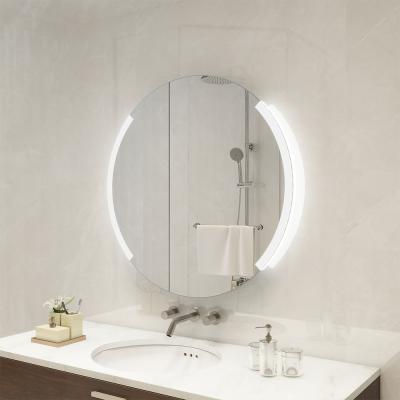 China Custom Sandblasted LED Mirror Light Adjustable Color Temperature for Hotel and Home for sale