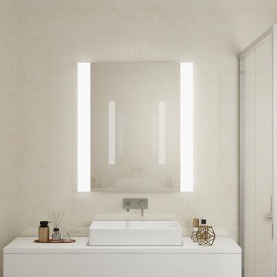 China Dimensão personalizada Luz de espelho LED sem quadro IP44 resistente à água Cor ajustável Para hotel ou casa à venda