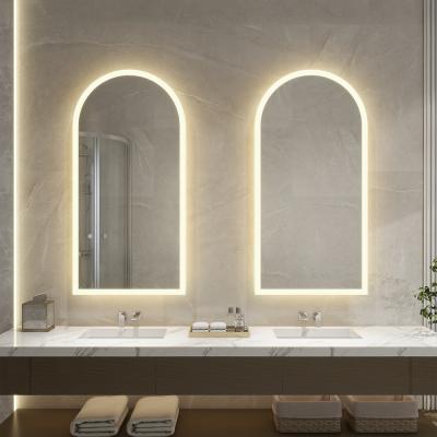 China Lâmpada de Espelho de Banho LED personalizada Instalação de Iluminação de Vanidade Montada na Parede para Soluções de Iluminação de Maquiagem de Hotel e Casa Moderna à venda