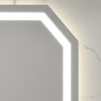 China Smart Touch LED Vanity Light Bar for Frameless Bathroom Mirror with Memory Function and Adjustable Color Temperature for sale