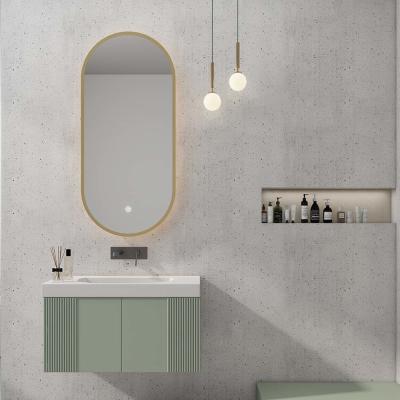 China Luminária de Espelho de Banheiro LED de Tamanho Personalizado com Brilho Regulável, Vidro Anti-Embaçamento e Sensor Tátil para Hotéis de Luxo e Reforma Residencial à venda