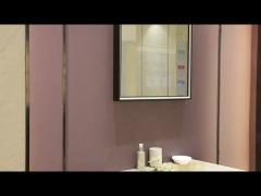 Hotel Silberlinsen Hintergrundbeleuchtung Berührungssensor Led Badezimmerspiegel mit Licht und Vergrößerung