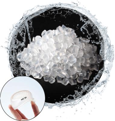 China ISO Certified TPE Granules Clear Base Color 7Q-30A Hardness Model GP200 for sale