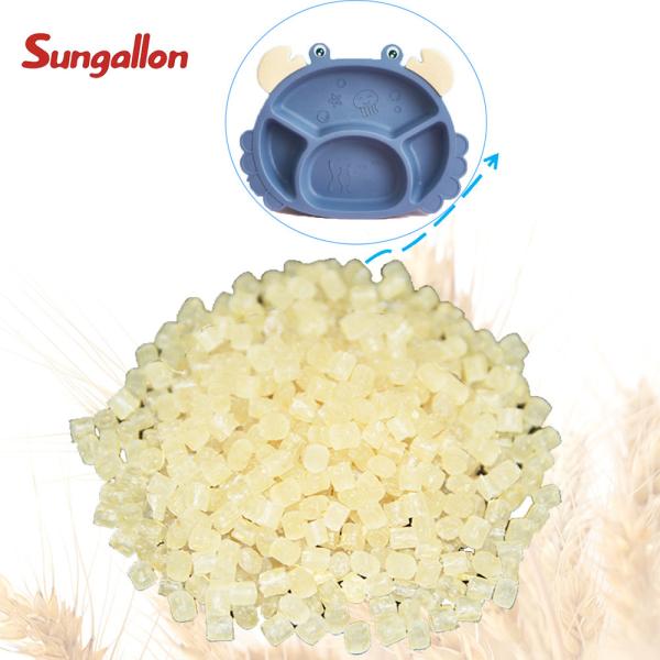 Quality Plastic Plate Bowl Food Grade Safe TPE Plastic Material Granules Good Touch for sale