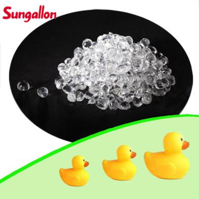 China Brinquedo de descompressão suave TPE Composto TPR Material plástico Polímero de base opaco transparente 0A~15A à venda