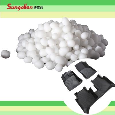 China Recycled TPE Granules for Car Floor Carpet SEBS Mineral Oil Base Hardness 65A-95A for sale