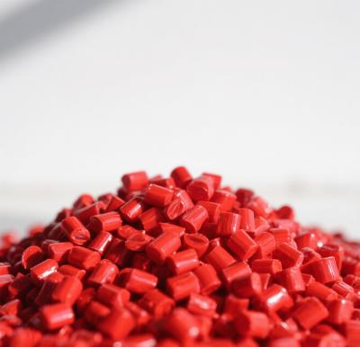 Cina Masterbatch colorato in TPE (Elastomero Termoplastico) per stampaggio a iniezione di giocattoli masticabili e cigolanti per animali domestici in vendita