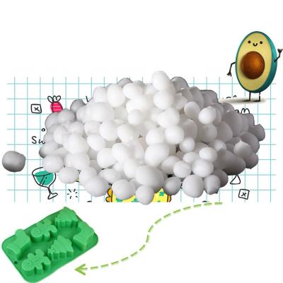 China Recyclable TPE TPR Granules with High Elasticity Adjustable Hardness for Custom Ice Trays for sale