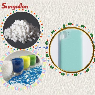 China Direct Factory TPE Granules Phone Case Raw Material Skin-Friendly Non-Yellowing Elastic Thermoplastic Particles Bulk Sale for sale