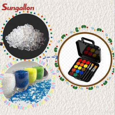 China High-Quality TPE Granules for Oil Painting Box Raw Material Elastic Art Supplies Thermoplastic Particles Supplier for sale