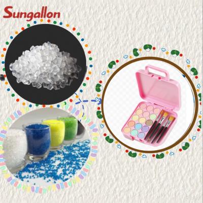 China High-Quality TPE Granules for Oil Painting Box Raw Material Elastic Art Supplies Thermoplastic Particles Supplier for sale