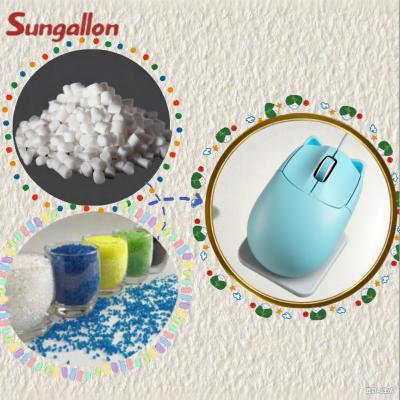 China Factory Supply TPE Granules for Mouse Wheel Production Soft Grip Anti-Wear Thermoplastic Rubber Particles Bulk for sale
