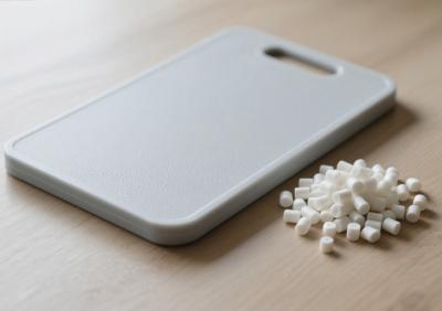 China Food - Grade Matte Plastic Cutting Board Made from TPE Raw Material Pellets (TPR - Based, FDA Food Contact Compliant) for sale