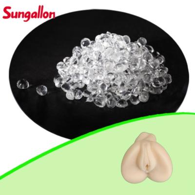 Superior Hand Feeling Eco-friendly TPR Thermoplastic Elastomer Granules Raw Material for Personal pleasure products