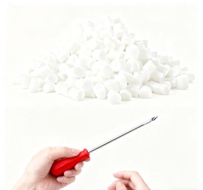 China GP320 White Opaque TPE Granules for DIY Tool Screwdriver Handles and Daily Household Repair for sale