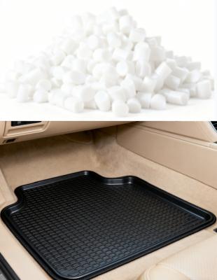 China Sungallon High Quality TPE Granules for Injection Molding Grade High Melt Flow Index High Gloss Car Mat Material for sale