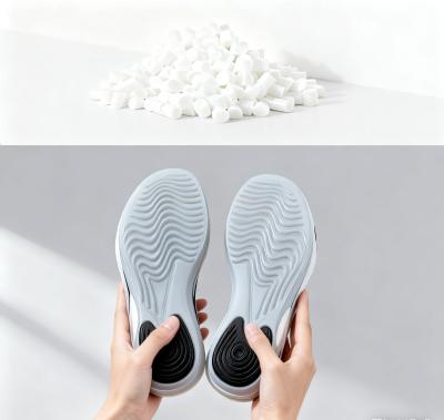 China Sungallon Soft Wear-Resistant Odor-Free TPE Thermoplastic Elastomer Granules for Home Indoor Slippers/Casual Loafers Shoe Sole Molding for sale