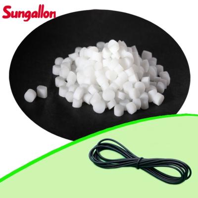 중국 고성능 맞춤형 TPE 곡물 부드럽고 편안한 알로겐이 없는 친환경 청록화 저항형 헤드폰 케이블 판매용